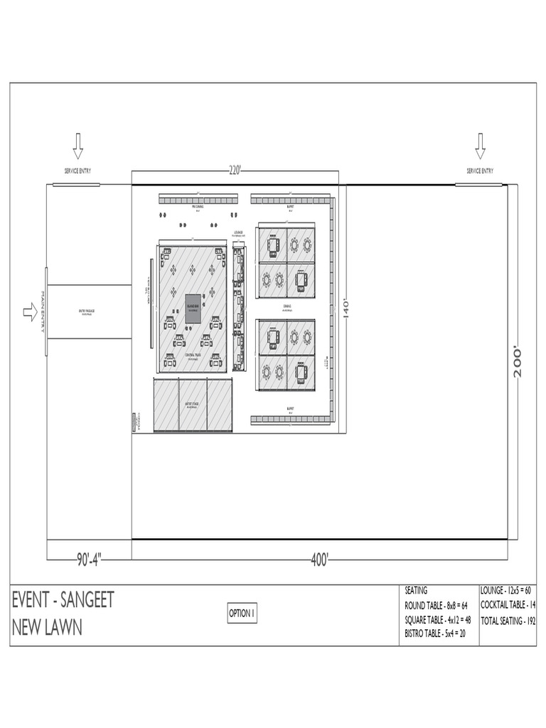 Ganga Valley Sangeet - Layout | PDF