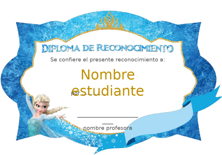 Diploma Frozen | PDF