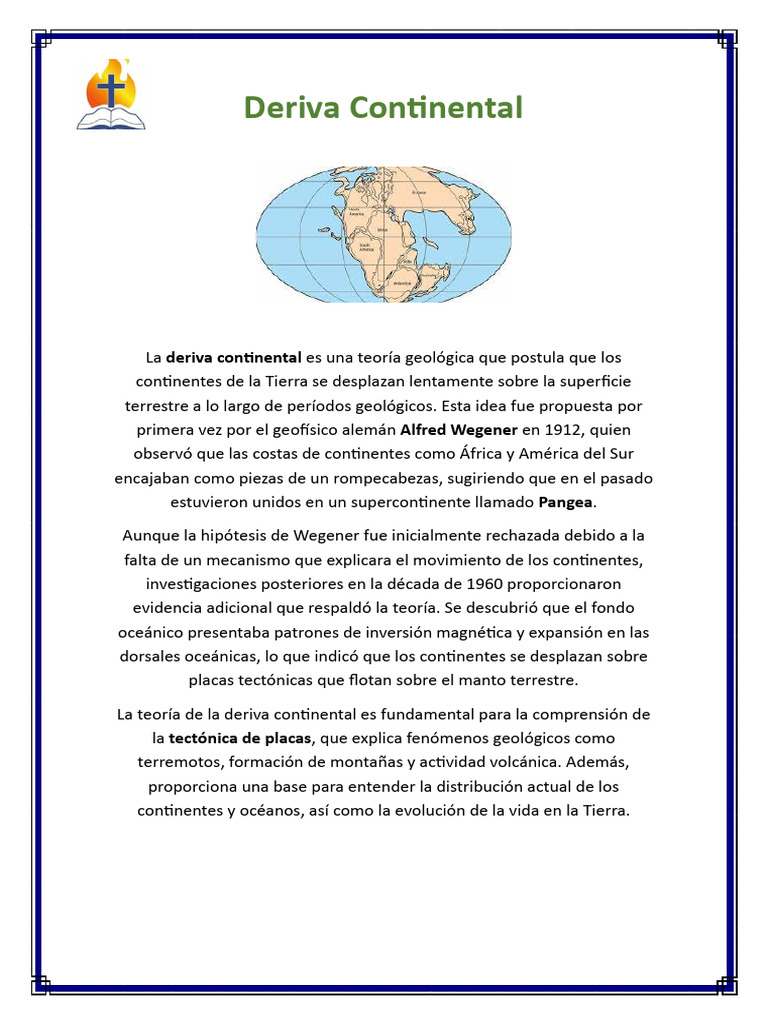 Deriva Continental | PDF