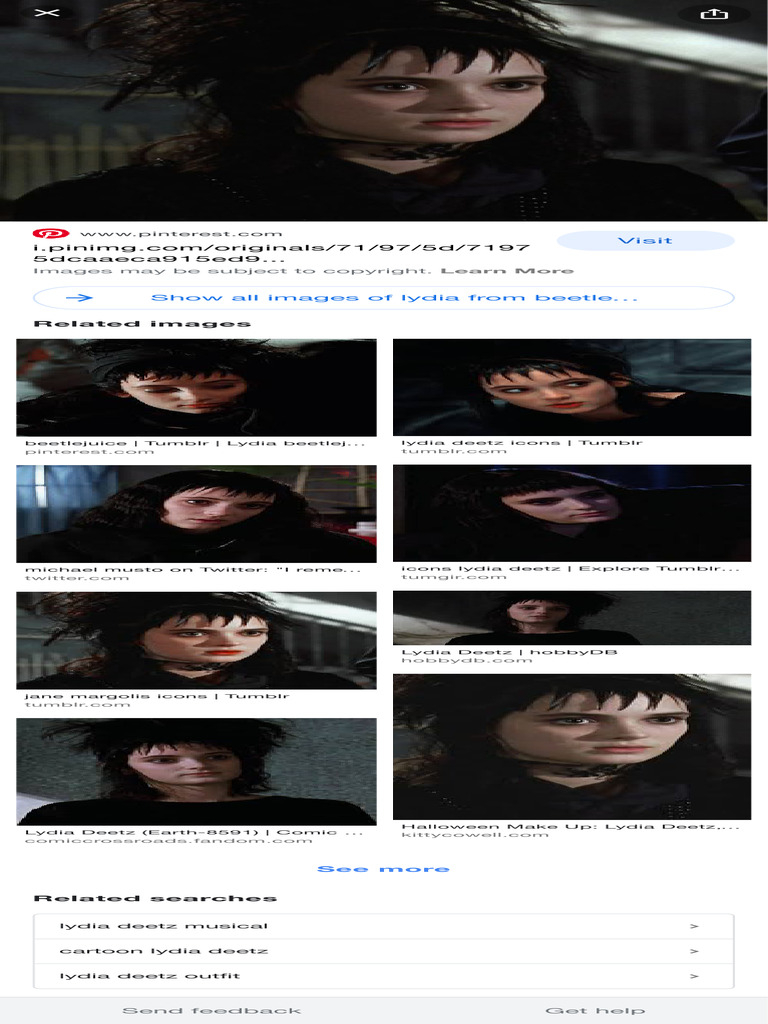 Lydia Deetz: Beetlejuice Character Overview | PDF | Films Directed