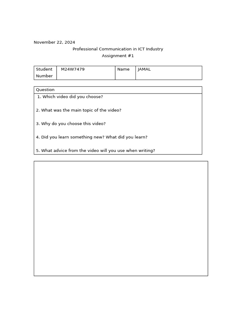 Assignment1 Template Fall2024 | PDF