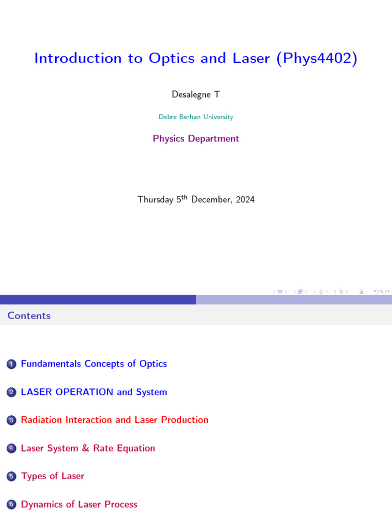 Beamer | PDF | Light | Optics