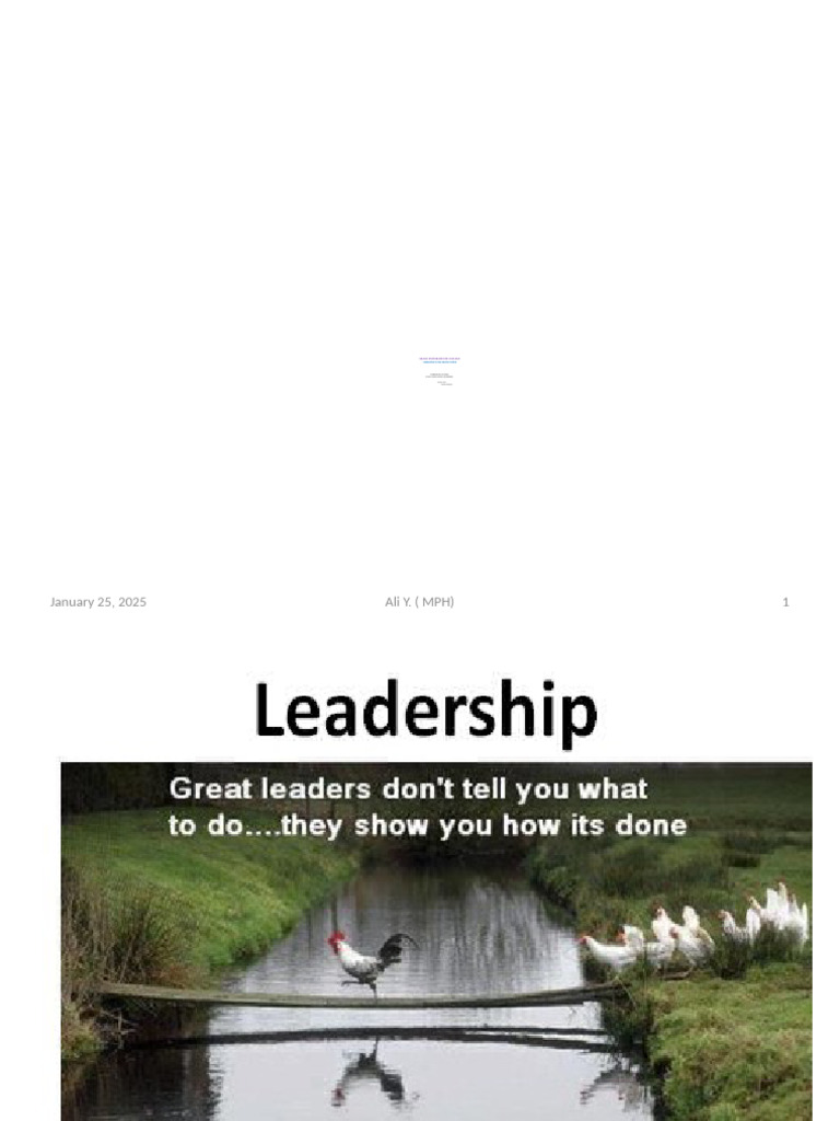 Leadership | PDF | Leadership | Motivation