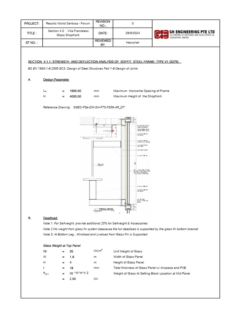 Section 4.1.1A - Frame Load | PDF | Civil Engineering