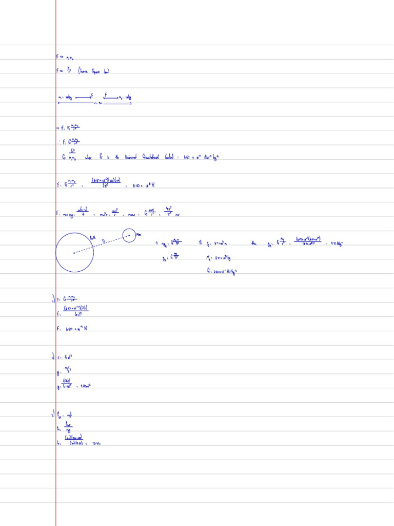 Circular Motion & Gravitation | PDF | Gravity | Celestial Mechanics