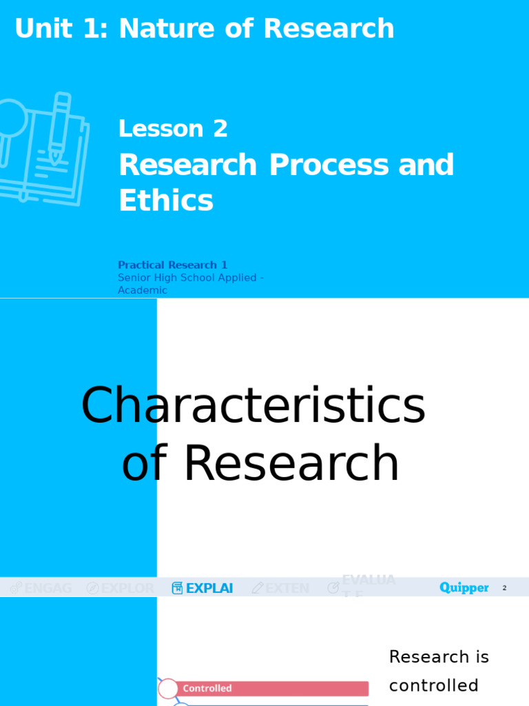 Research Process and Ethics Guide | PDF | Empiricism | Scientific Method
