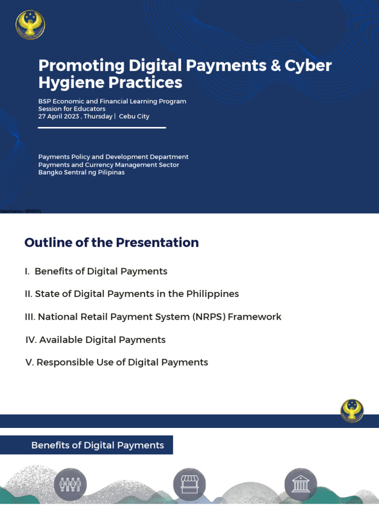 7promoting Digital Payments and Cyber Hygiene Practices | PDF | Banks ...