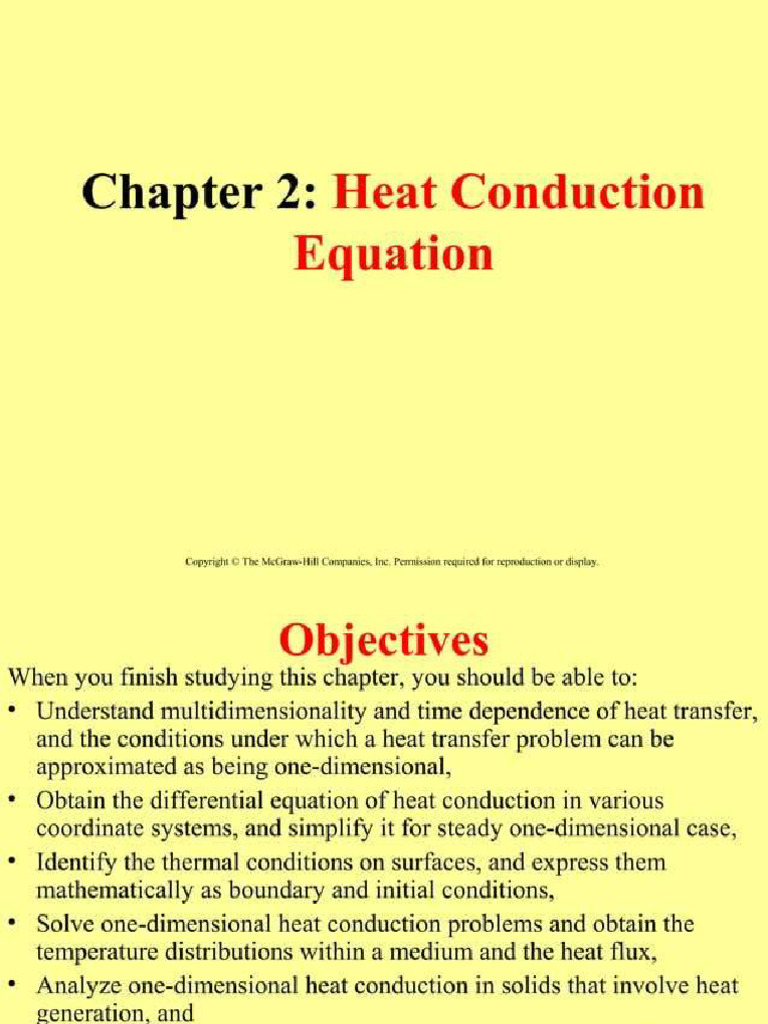 Generalized Heat Conduction Equation Downloaded | PDF