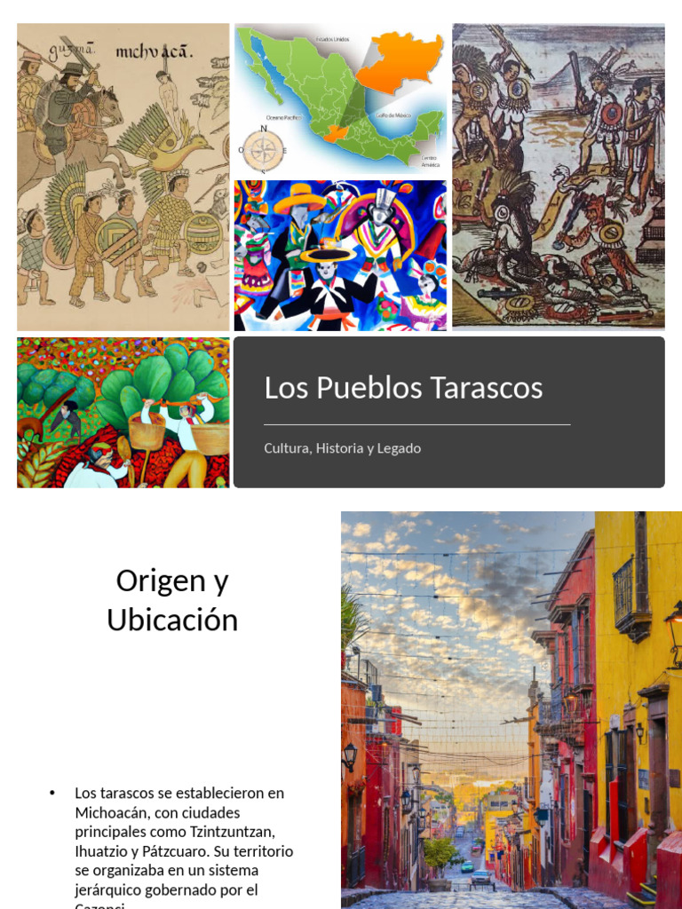 Pueblos Tarascos: Cultura y Legado | PDF