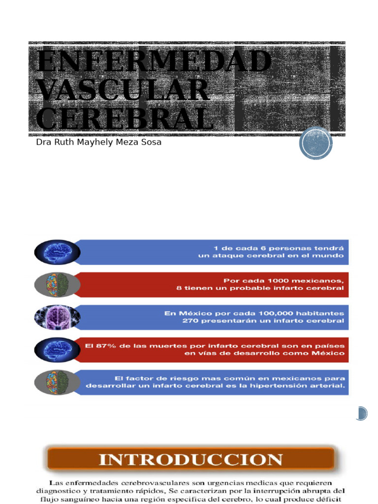 Enfermedad Vascular Cerebral | PDF | Carrera | Isquemia