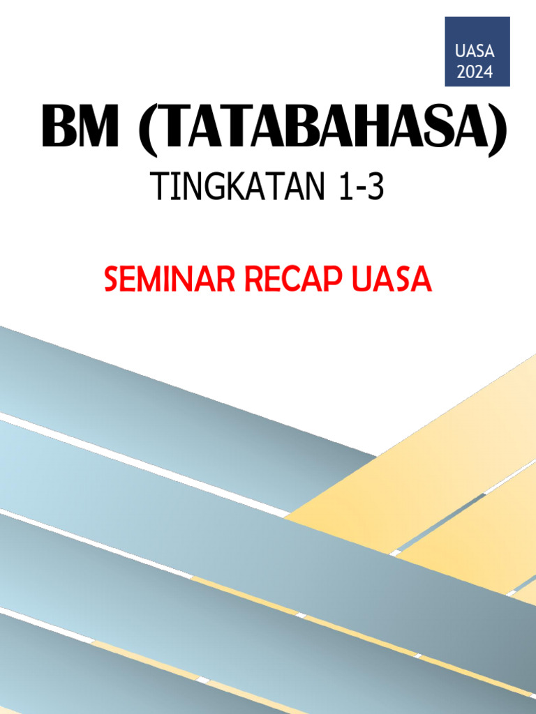 t1 - t3 BM (Tatabahasa) Seminara Uasa | PDF
