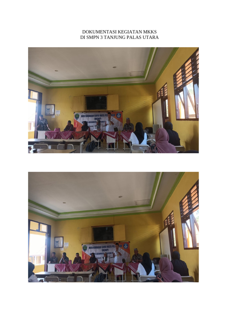 Dokumentasi Kegiatan MKKS | PDF