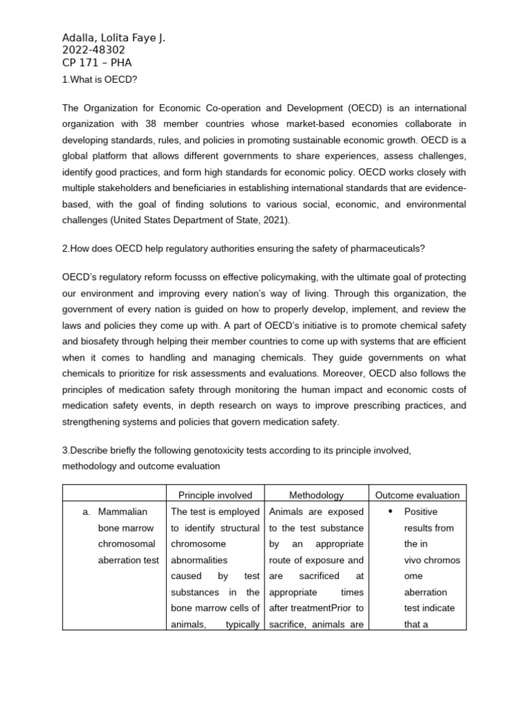 CP171_Assignment2_Adalla | PDF | Life Sciences | Biotechnology