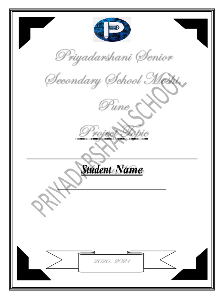 12th Project Cover Economics | PDF
