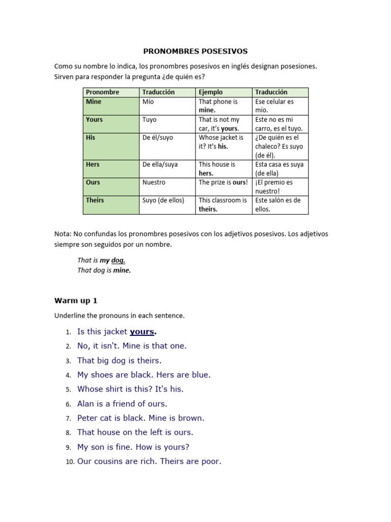 pronouns | PDF | Linguistic Typology | Language Mechanics