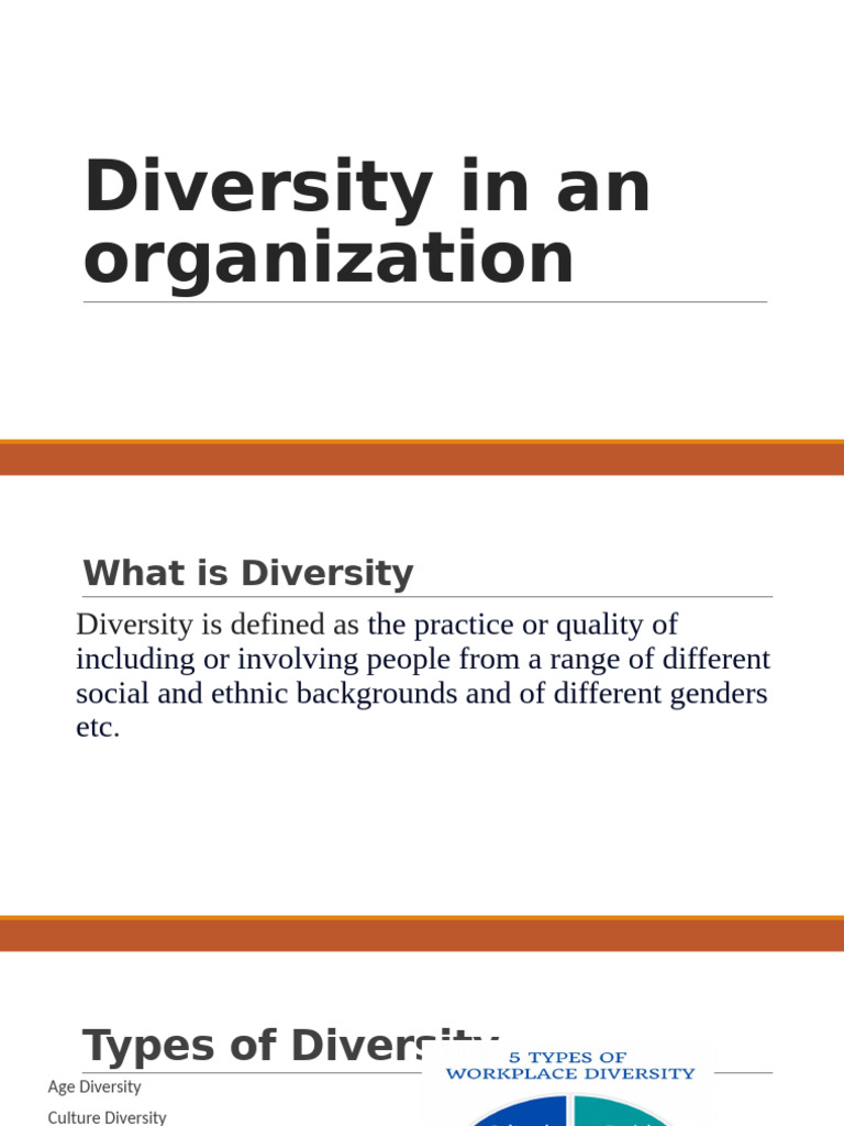 Understanding Workplace Diversity Types | PDF