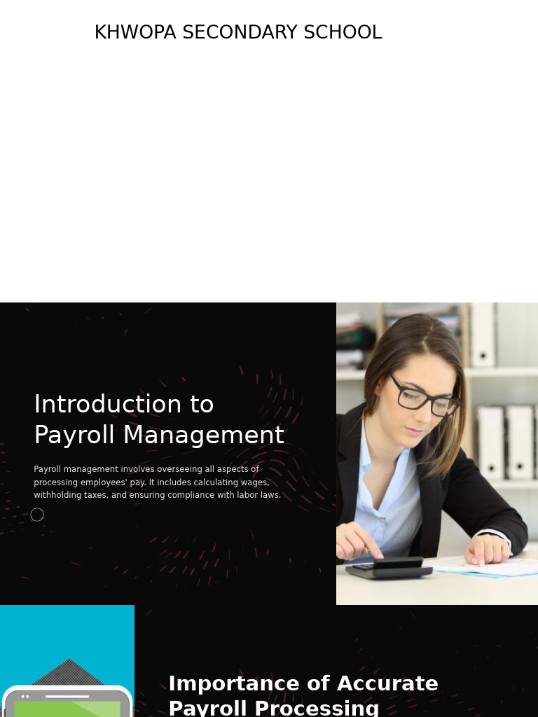 Introduction to Payroll Management | PDF Introduction to Payroll Management | PDF