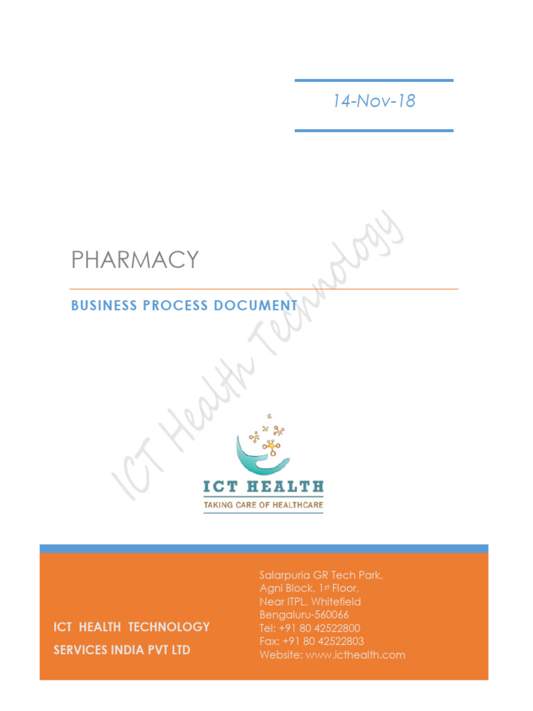 Pharmacy_Process_Document_V2.0 | PDF | Pharmacy | Medical Prescription