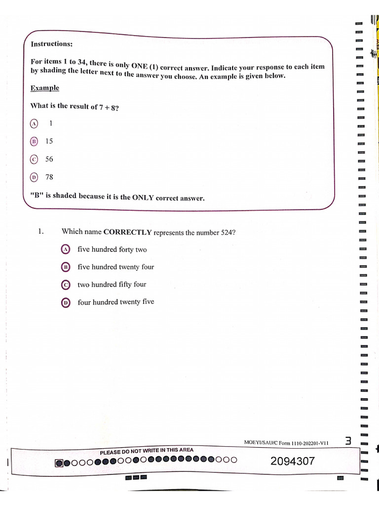 PEP Mathematics - April 2022 | PDF