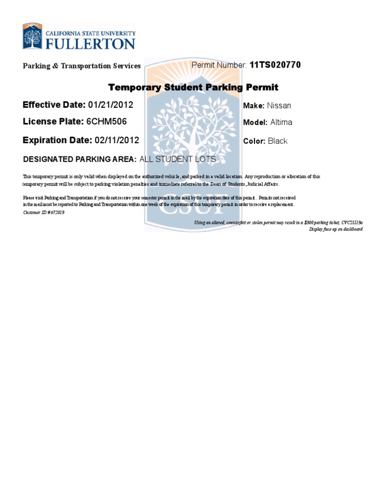 Permit | PDF