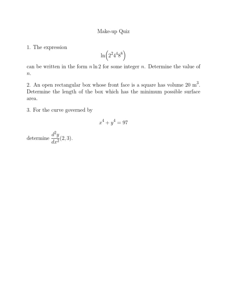 HTTPSWWW Ocf Berkeley Edu AsharmaMath16AQuizF PDF | PDF