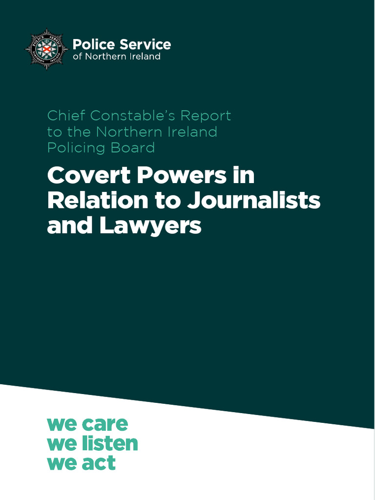 Chief Constable's Report To NIPB - 6 June 2024 | PDF