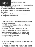 ESP grade2-Q1-Act. Sheet | PDF