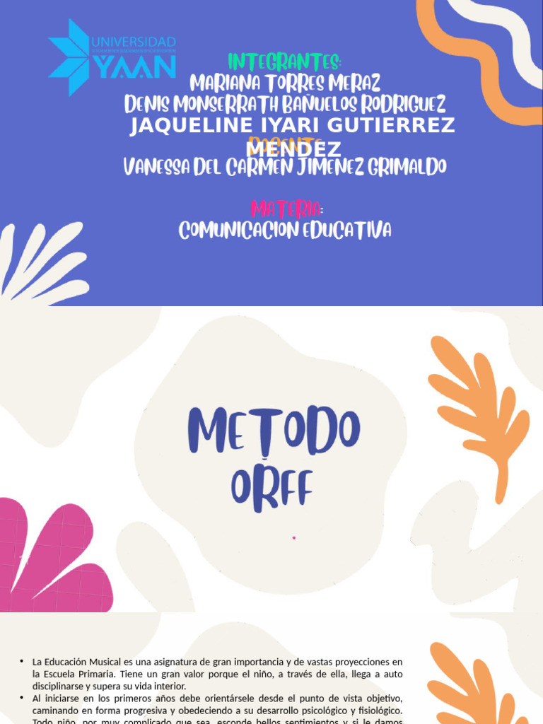 Metodo Orff Completo | PDF