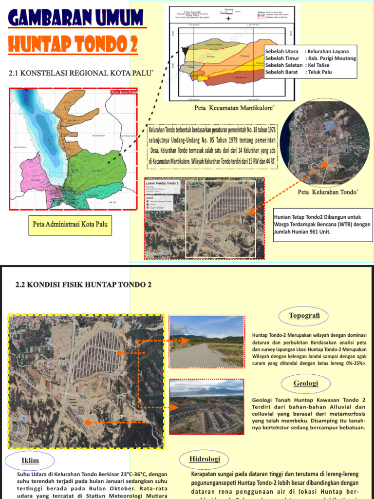 Hunian Tetap Tondo 2 di Palu | PDF