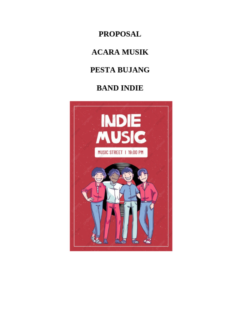 Proposal Konser Musik | PDF
