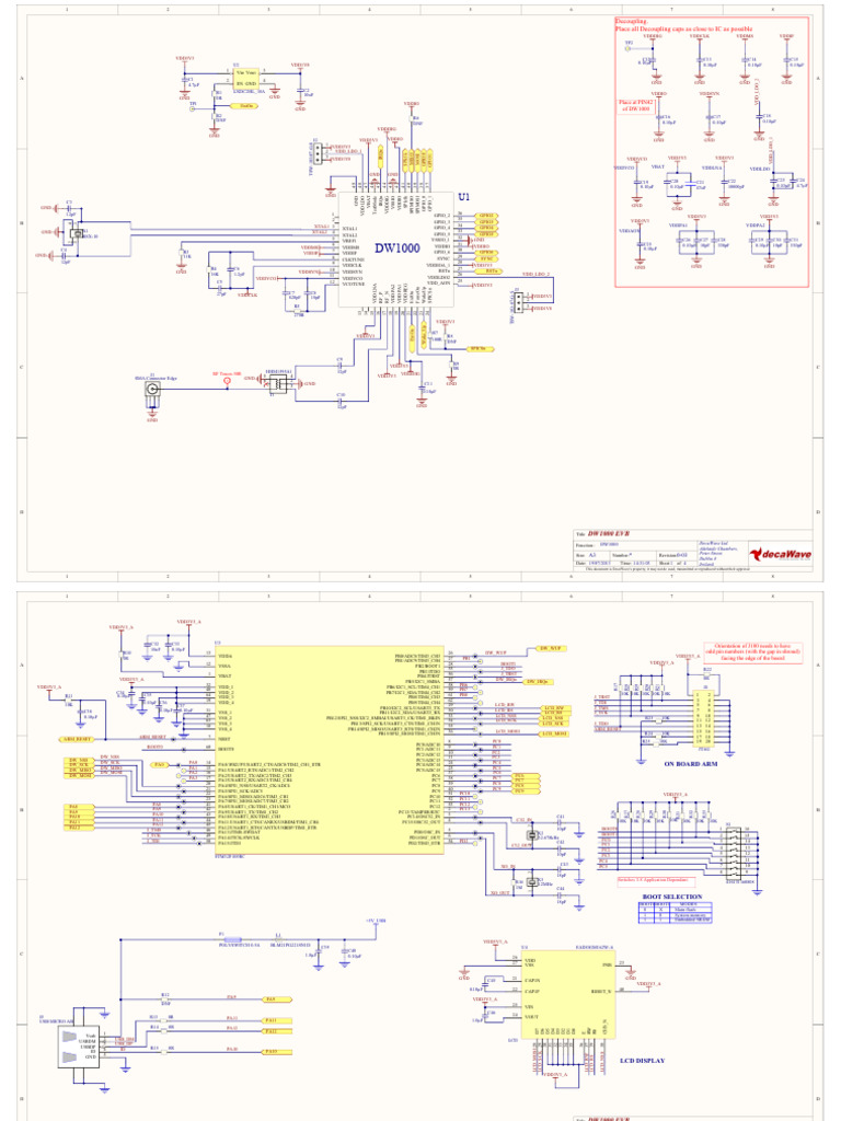 Evb1000 Schematic | PDF