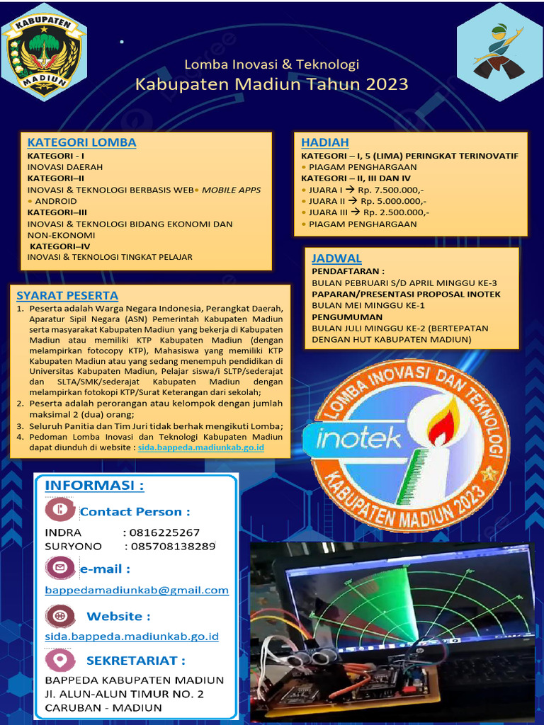 2.-Brosur Lomba INOTEK 2023 1 | PDF