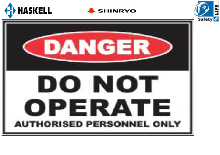 Do Not Operate | PDF