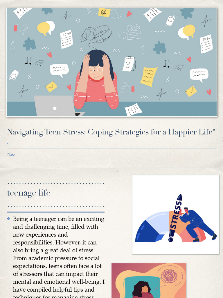 Teen Stress Management Tips | PDF