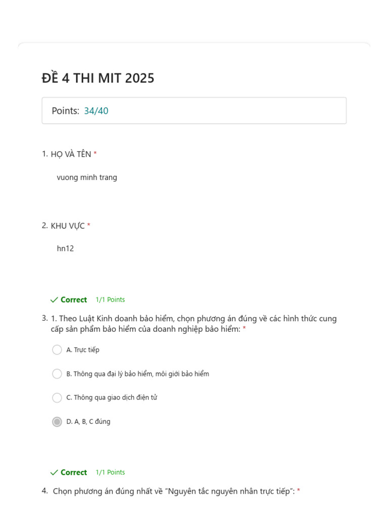 ĐỀ 4 THI MIT 2025 | PDF