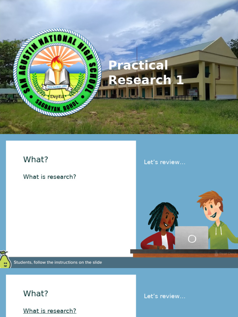 PR 1 - Module 1, Lesson 2 | PDF | Experiment | Hypothesis