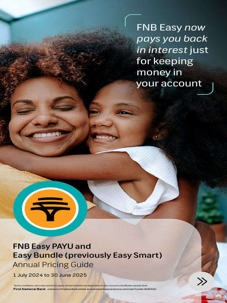 FNB Easy Account | PDF | Credit Card | Banks