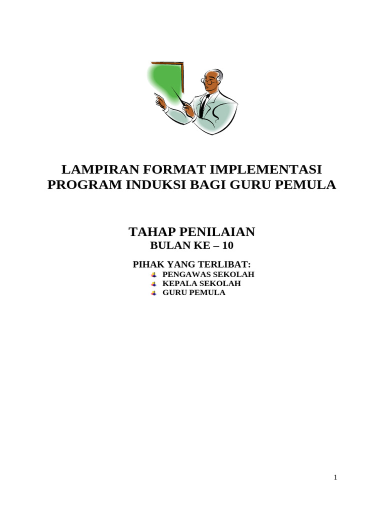 Lampiran 8 Format Implementasi PIGP Tahap Penilaian (AutoRecovered) | PDF