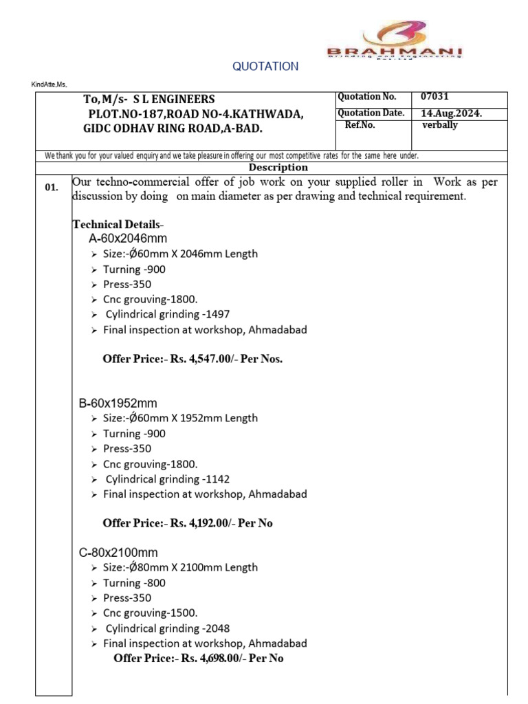 07031-S L ENGINEERING - 14aug 2024. | PDF