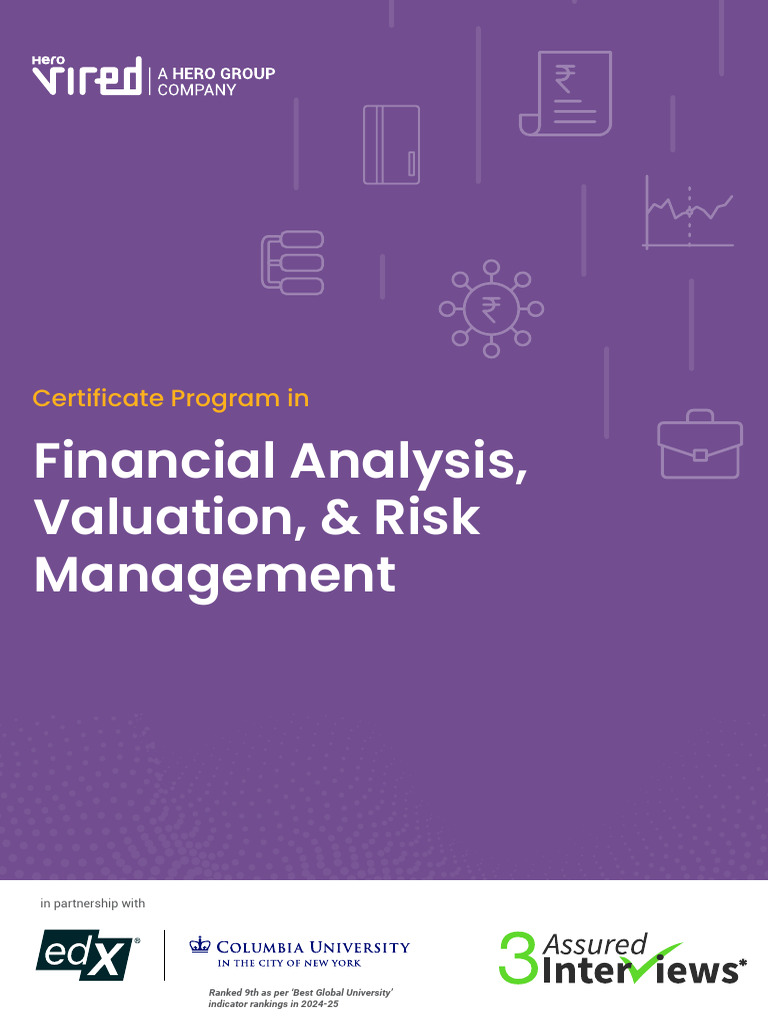 Financial Analysis, Valuation, & Risk Management | PDF | Bonds (Finance) | Valuation (Finance)