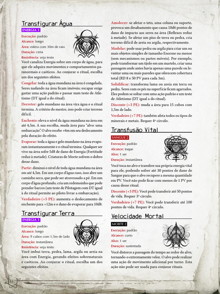 Livro de Regras Ordem Paranormal - para Mestre - 150 | PDF | Terra