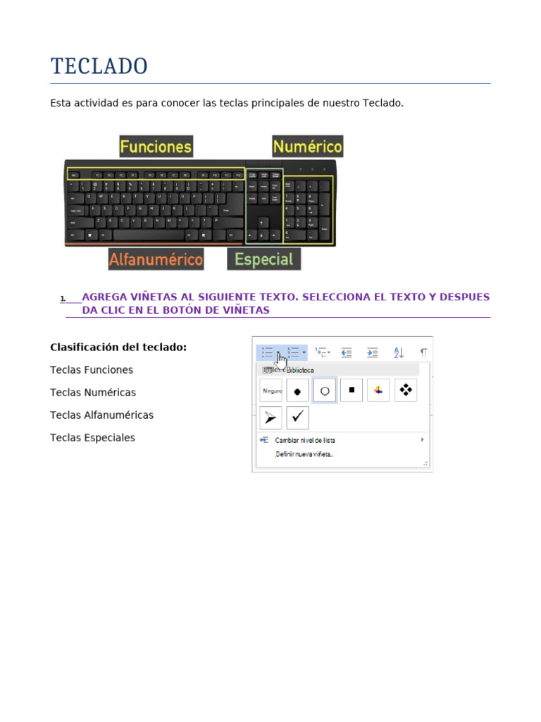 TECLADO | PDF