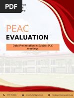 PEAC 2022 Learning Plan Template | PDF | Rubric (Academic) | Cognition