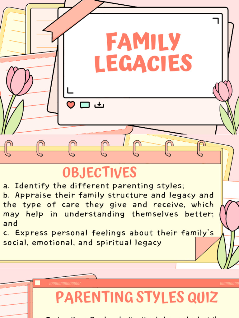 Understanding Family Legacies and Parenting Styles | PDF | Parenting ...