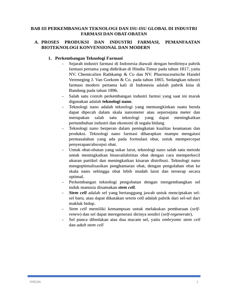 Modul Ajar Perkembangan Teknologi Dan Isu | PDF