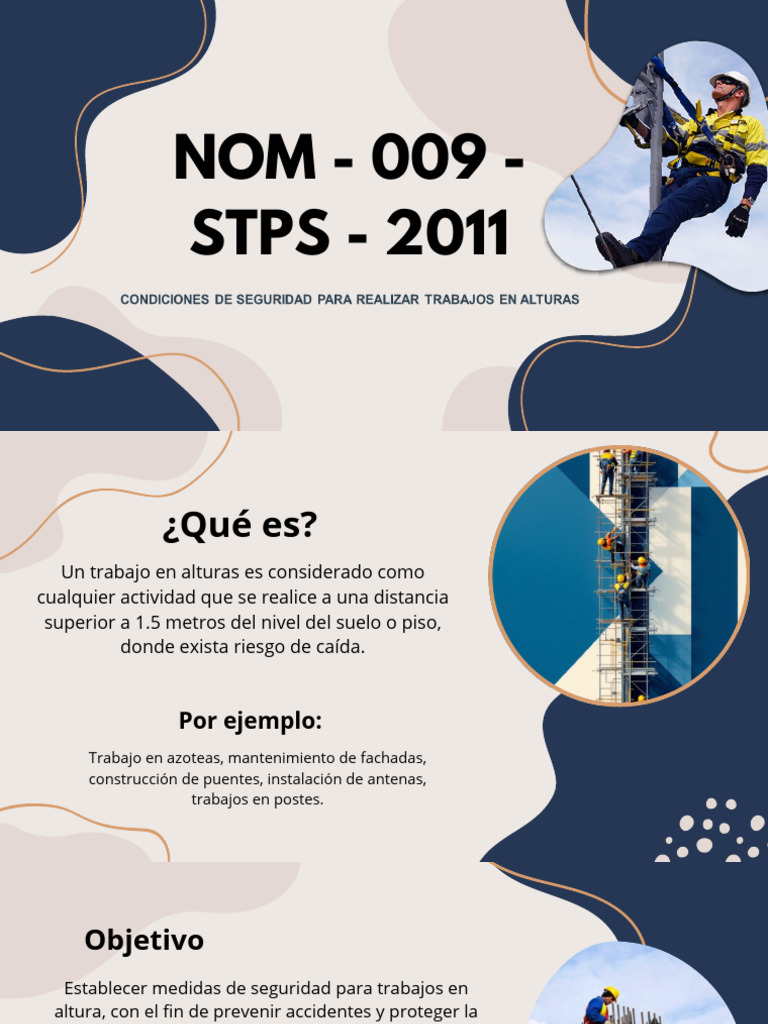 NOM - 009 - STPS - 2011 | PDF