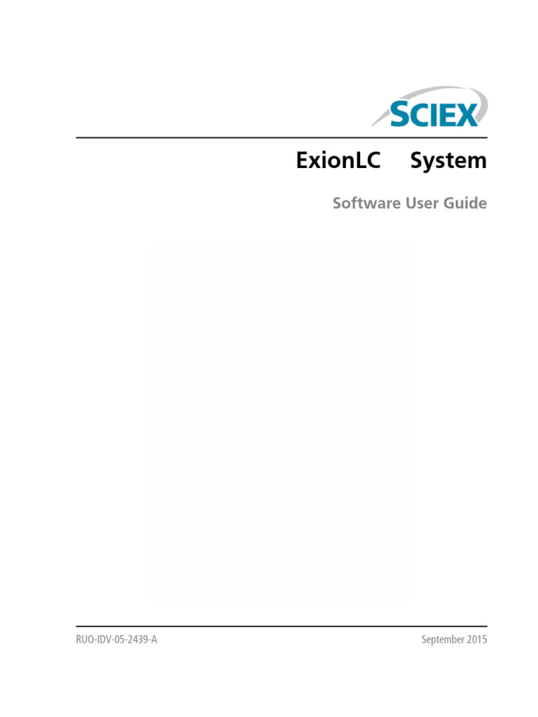 Exionlc Software User Guide en | PDF | Parameter (Computer Programming ...
