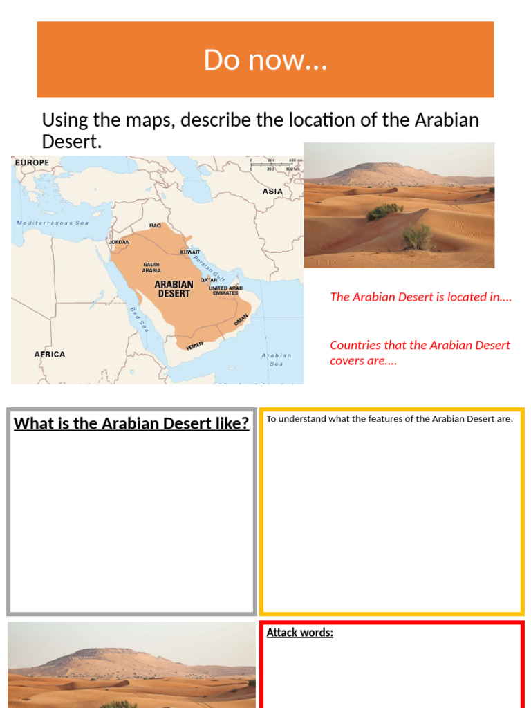 L2 - Arabian Desert | PDF