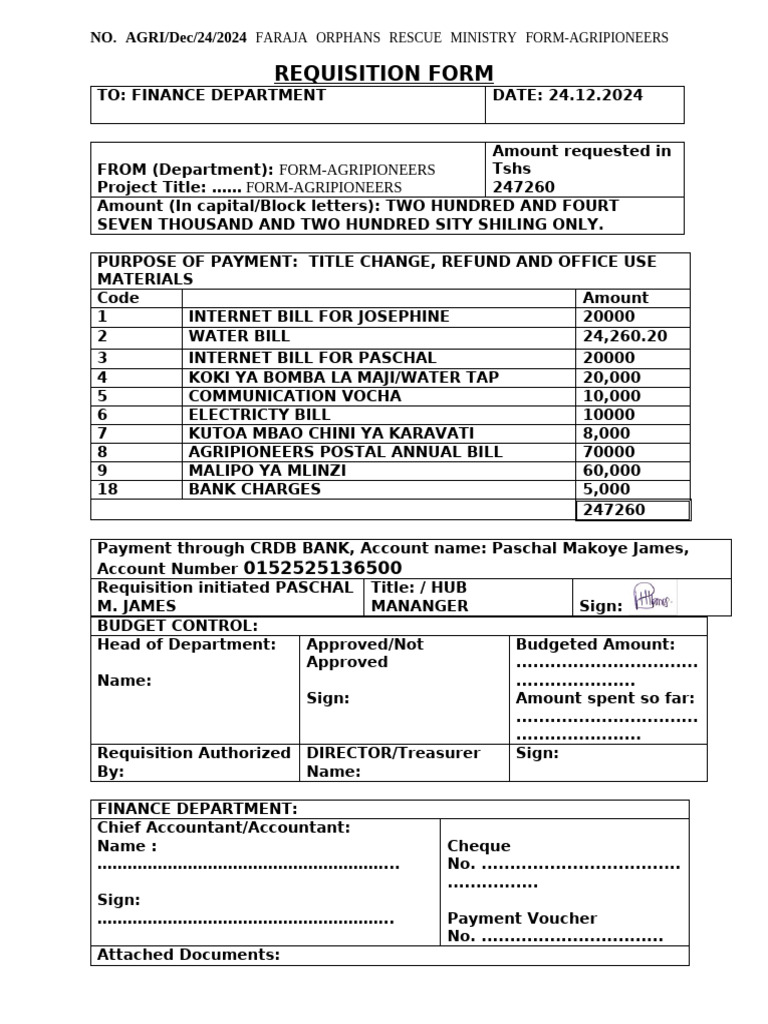 1.REQUEST FORM Dec 24 2024 | PDF