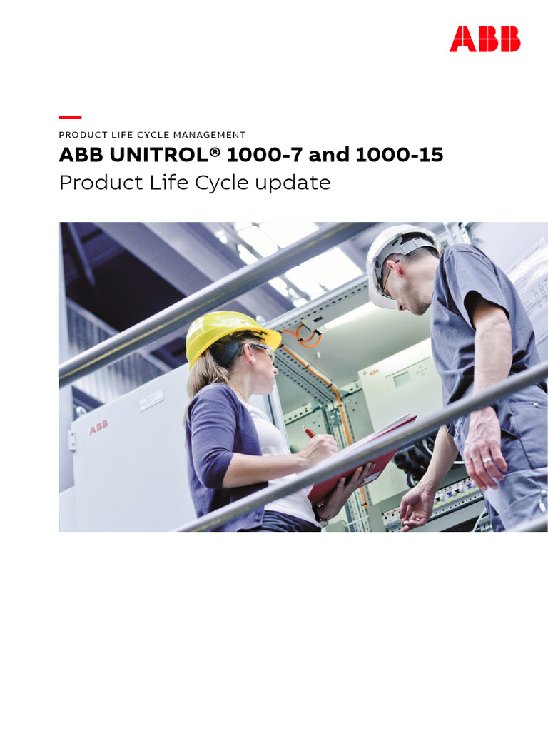 UNITROL 1000-7 and 1000-15 Life Cycle Obsolete Note 2024 | PDF | Computing | Computer Engineering